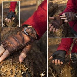 Leather Celtic Gloves - Southern Swords Ltd