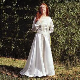 Elegant Medieval Wedding Dress