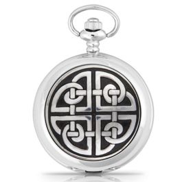 Square Knot Quartz Pocket Watch - Southern Swords Ltd