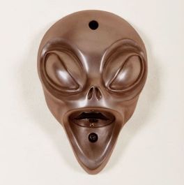 Alien- Wall Mounted "Beer Buddies" Bottle Opener - Silver or Bronze
