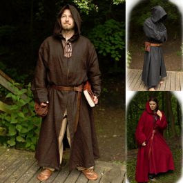 Hooded Monks Robe - Southern Swords