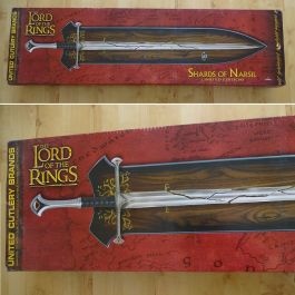 LORD OF THE RINGS THE SHARDS OF NARSIL FULL SIZE REPLICA UC 1296