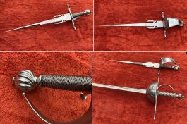 Main Gauche With Sword Breakers