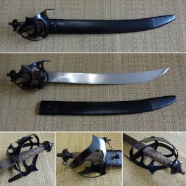 Pirate Cutlass and Scabbard - Southern Swords