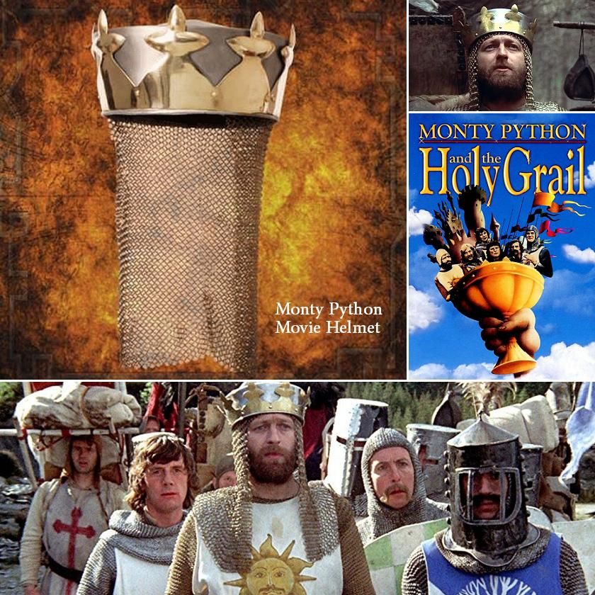 Monty Python and the Holy Grail - King Arthur Movie Helmet - Southern ...