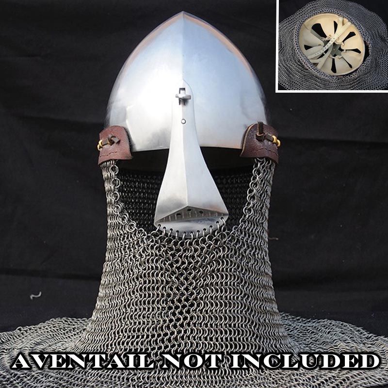 Bascinet with nasal - Get Dressed For Battle