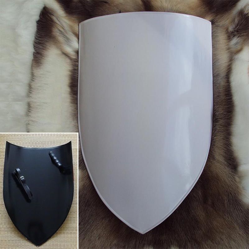 Plain White Steel Heater Shield