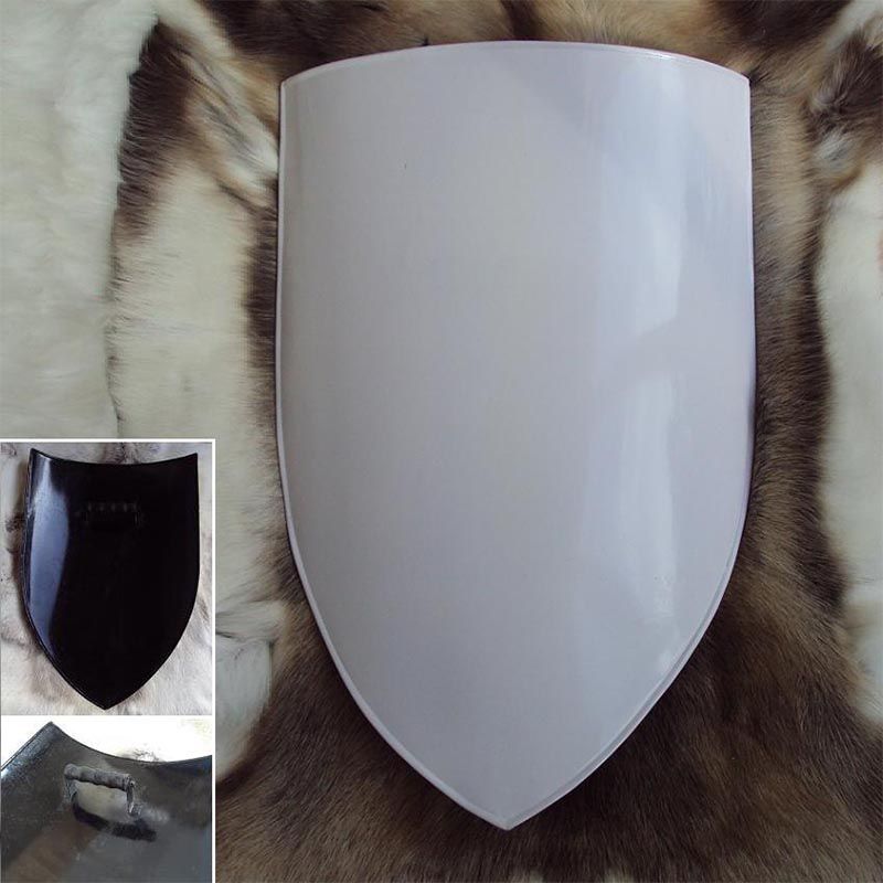 Plain White Steel Heater Shield